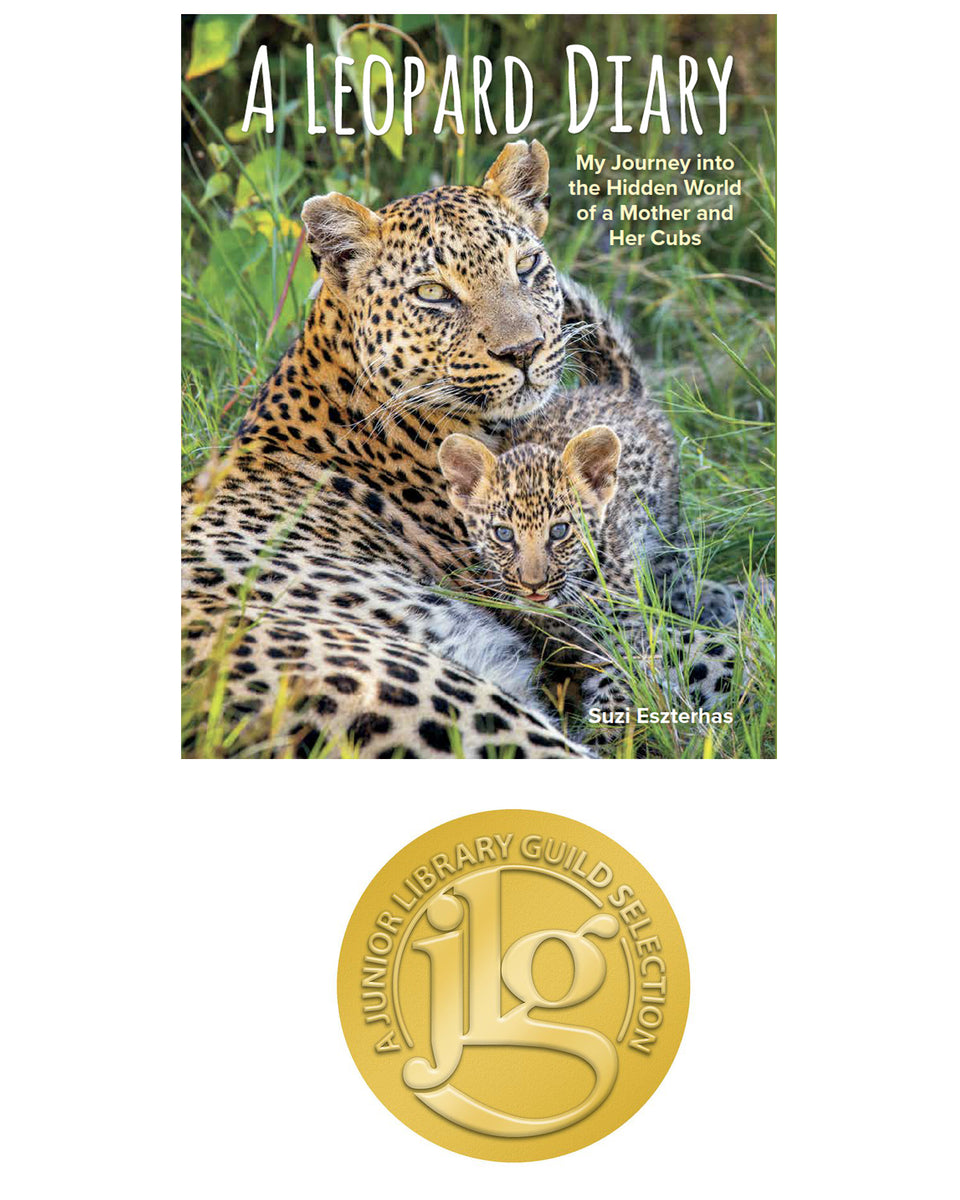 Children's Book, A Leopard Diary – Baby Animal Prints by Suzi