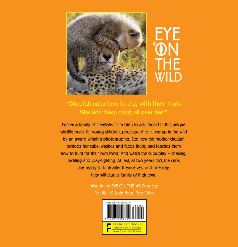 Children's Book, "Eye on the Wild" ⎯ Cheetah – Baby Animal Prints by Suzi